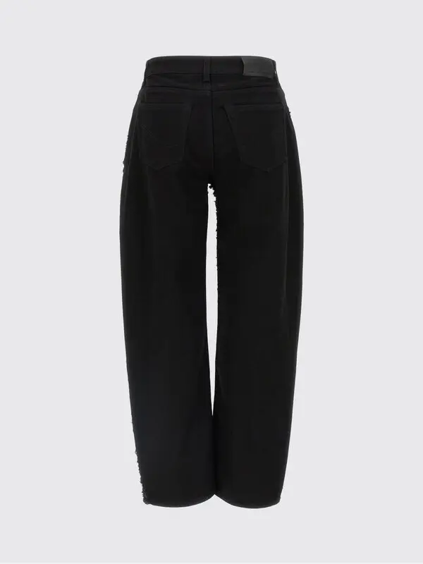 Stella McCartney Denim Jeans With Bouclé Inserts