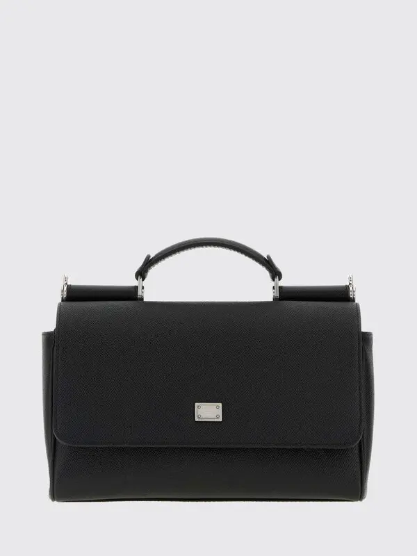 Dolce & Gabbana Grained Leather Sicily Bag