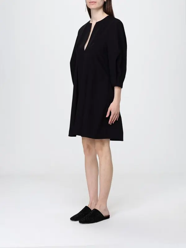 TOTEME Organic Cotton Mini Dress - Black
