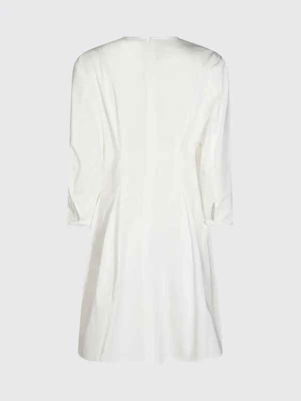 TOTEME Cotton Mini Dress - White