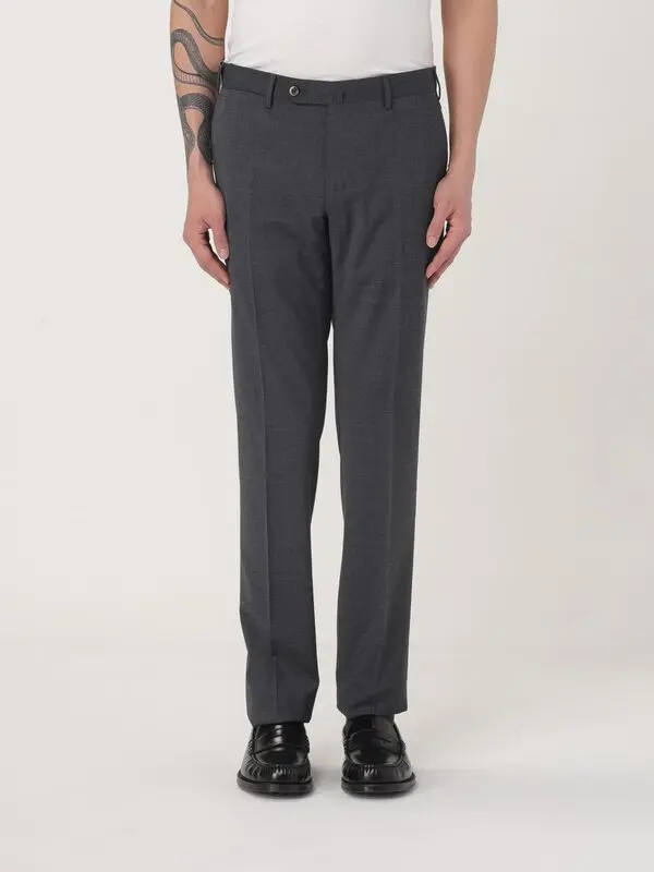 PT TORINO Tailored Trousers - Charcoal