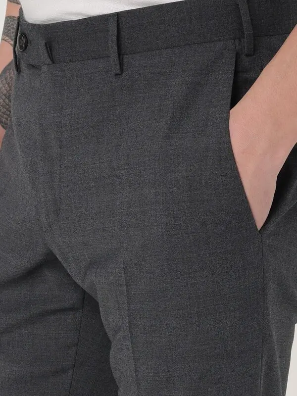 PT TORINO Tailored Trousers - Charcoal