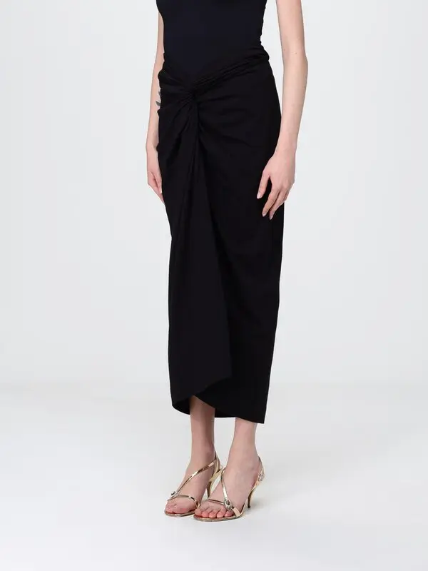Dries Van Noten Cotton Pareo Skirt