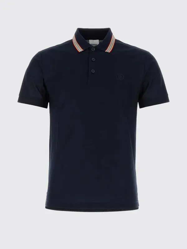 Burberry Tb Monogram Cotton Polo Shirt