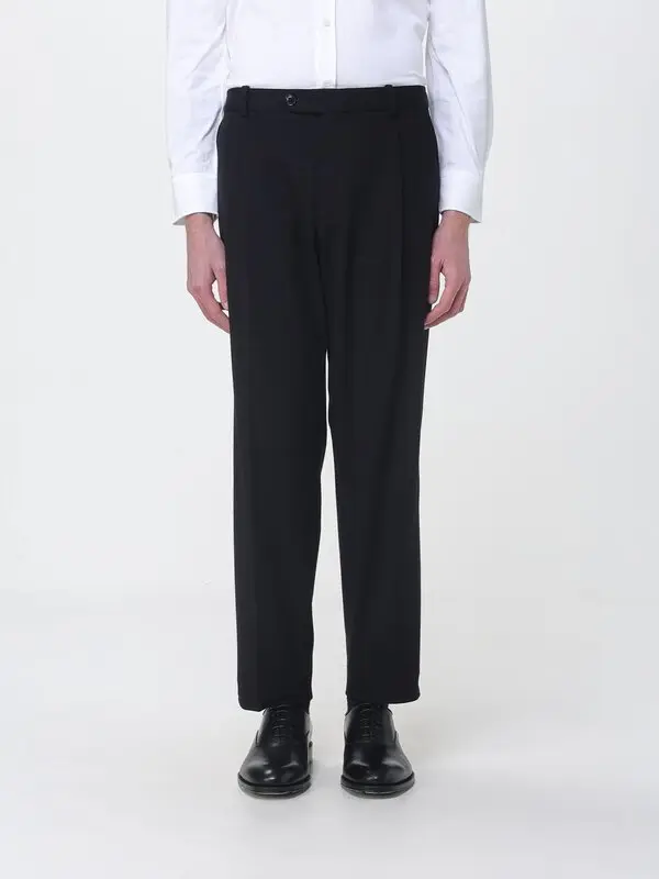 CIRCOLO 1901 Tailored Gabardine Trousers - Black