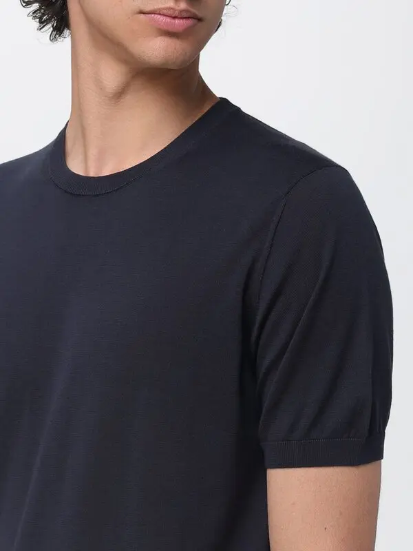 DRUMOHR Basic Crew Neck Knit - Blue