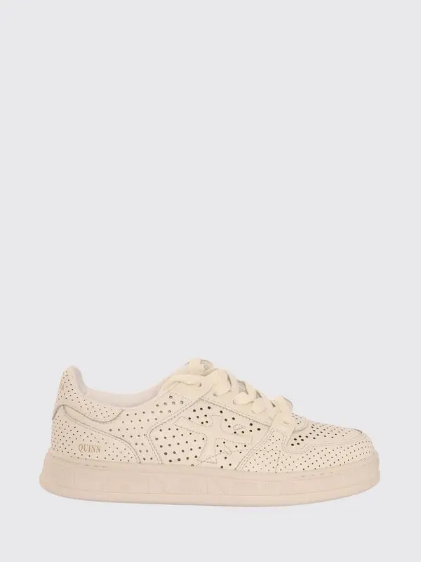 Premiata Perforated Leather Quinn Sneakers