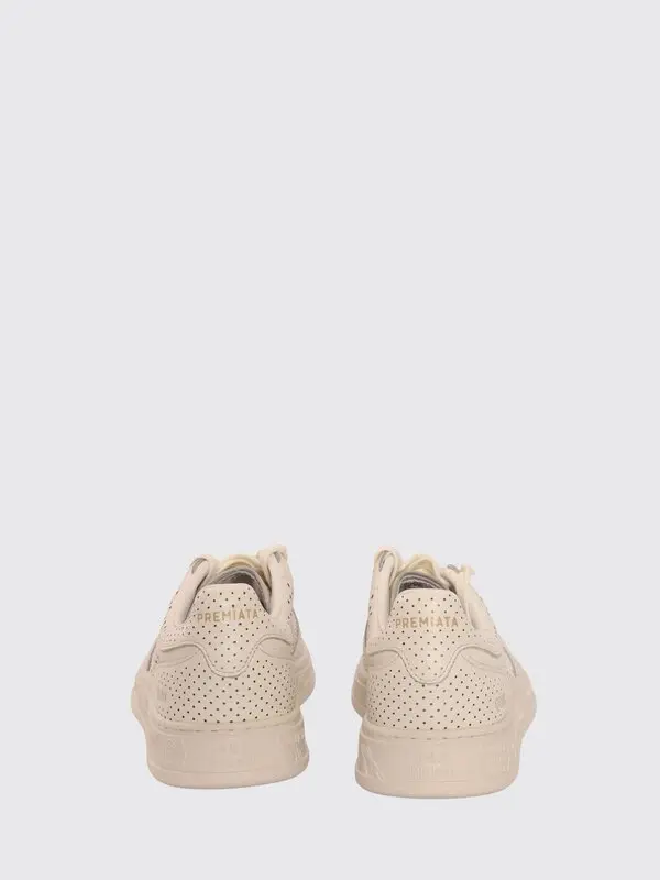 Premiata Perforated Leather Quinn Sneakers