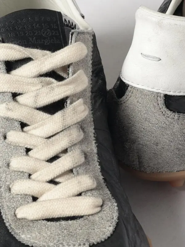 MAISON MARGIELA Sprinter Leather Sneakers - Black