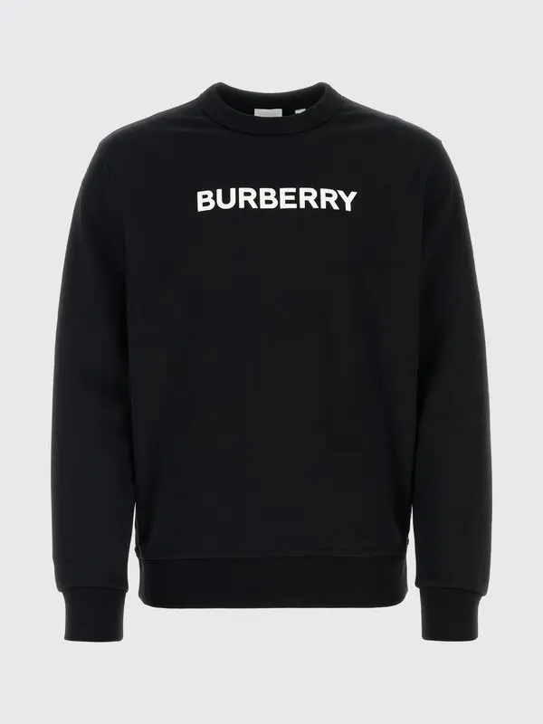 Burberry Stretch Cotton Crewneck Sweatshirt