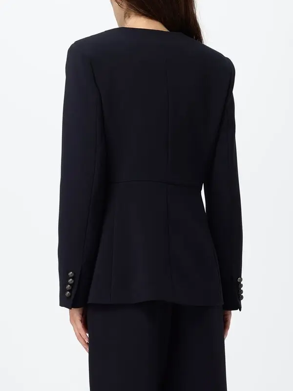 Max Mara Single-breasted Virgin Wool Slim Fit Blazer For
