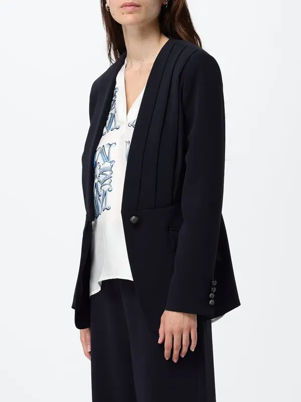 Max Mara Single-breasted Virgin Wool Slim Fit Blazer For