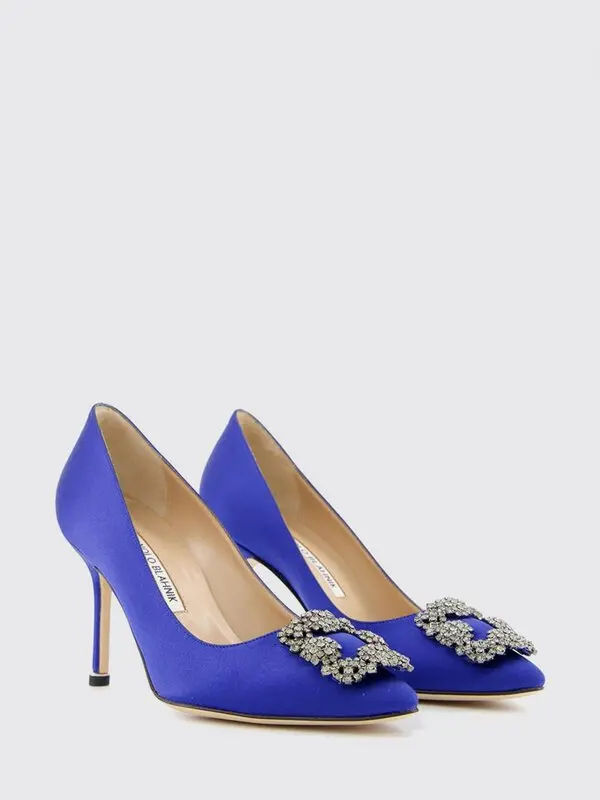 Manolo Blahnik Court Shoes Colour - Blue