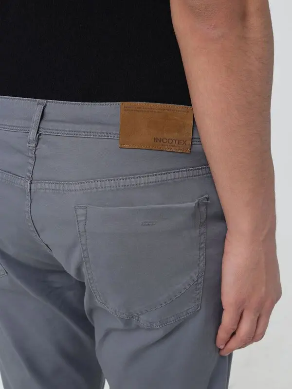 Incotex Slim Fit Cotton Trousers