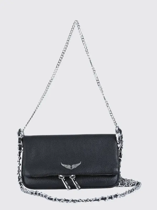 Zadig&Voltaire Leather Shoulder Bag - Black