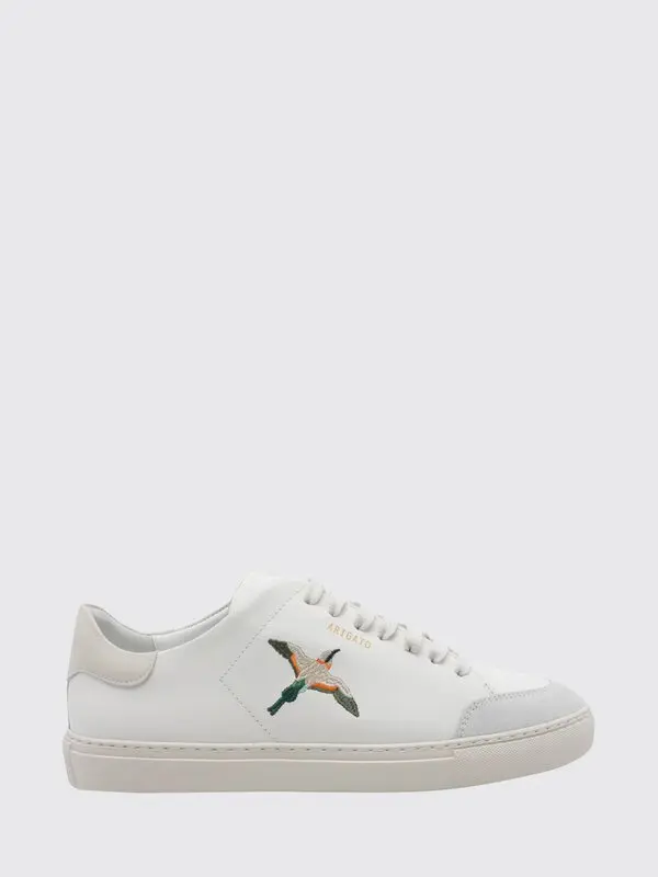 Axel Arigato Clean 90 B Bird Embroidered Leather Sneakers