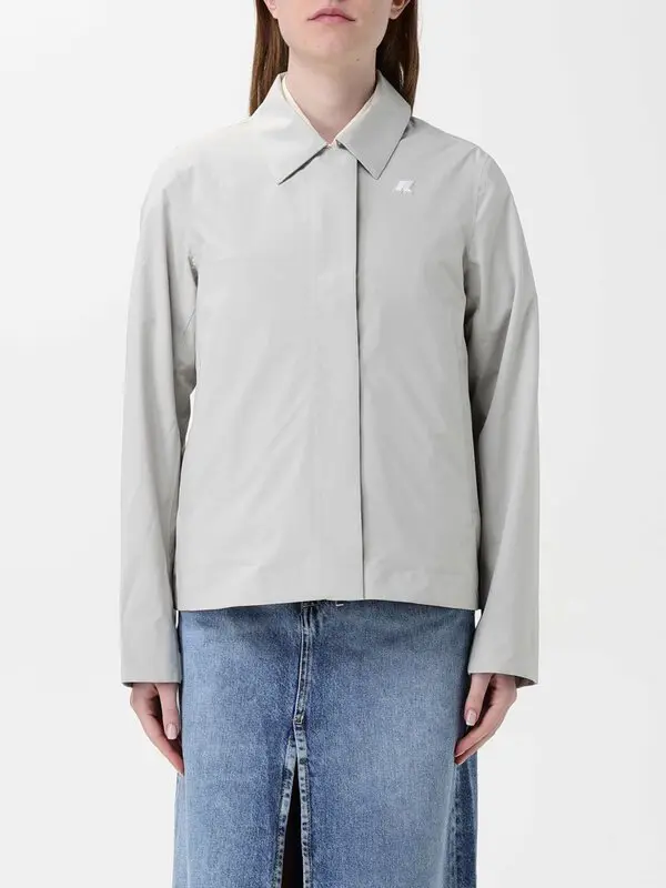 K-WAY Zip-up Jacket - Beige