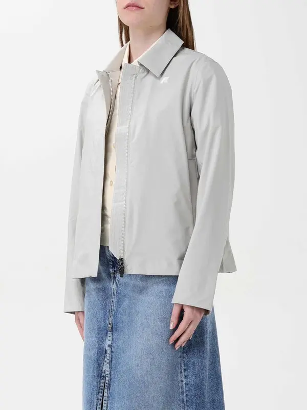 K-WAY Zip-up Jacket - Beige