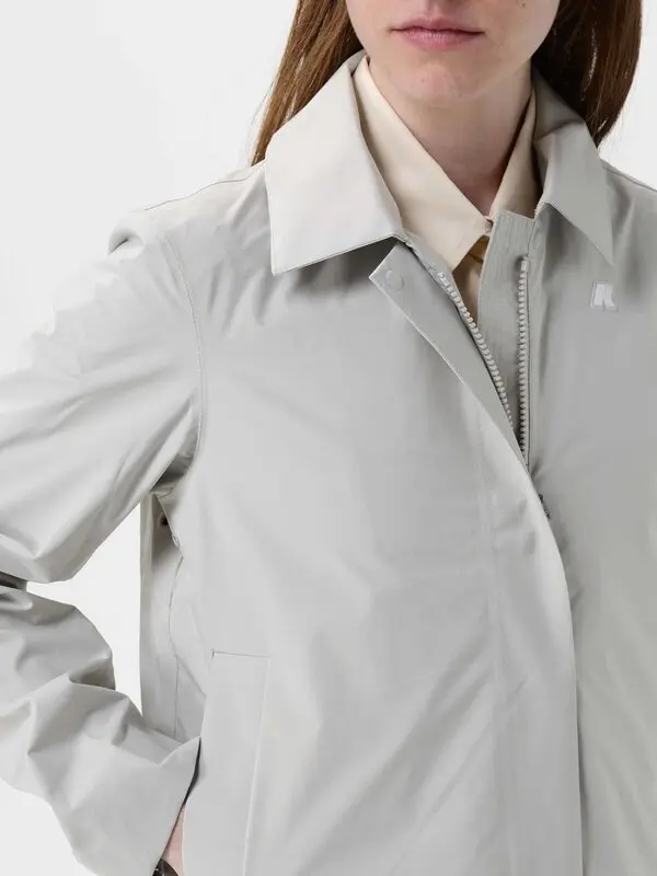 K-WAY Zip-up Jacket - Beige