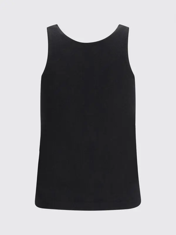Brunello Cucinelli Cashmere And Silk Basic Top - Black