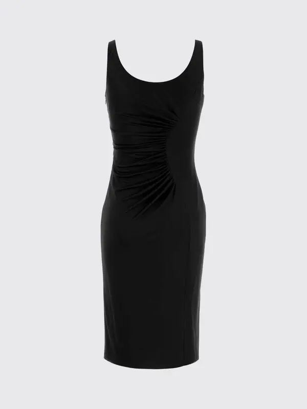 Versace Ruched Midi Dress