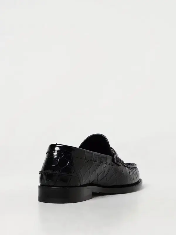 Versace Loafers With Medusa Hardware