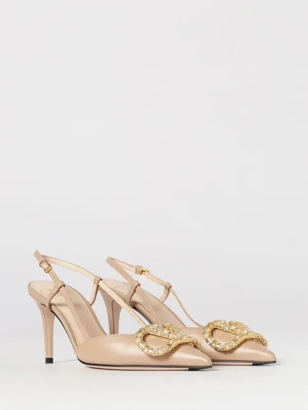 Valentino Garavani Heeled Sandals - Beige