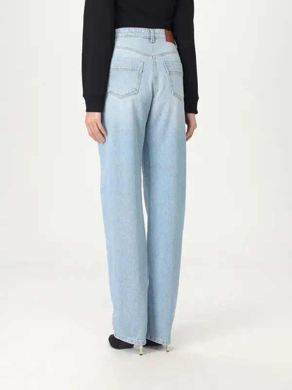 Elisabetta Franchi Light Wash Denim Trousers