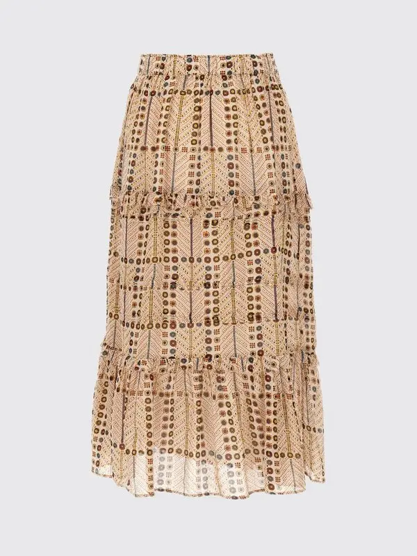 Isabel Marant Étoile Tiered Printed Maxi Skirt