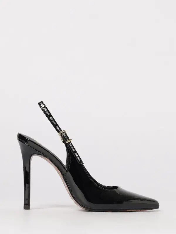 Just Cavalli Patent Leather Slingback