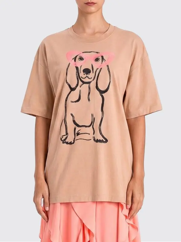 TWINSET Cotton T-shirt With Graphic Print