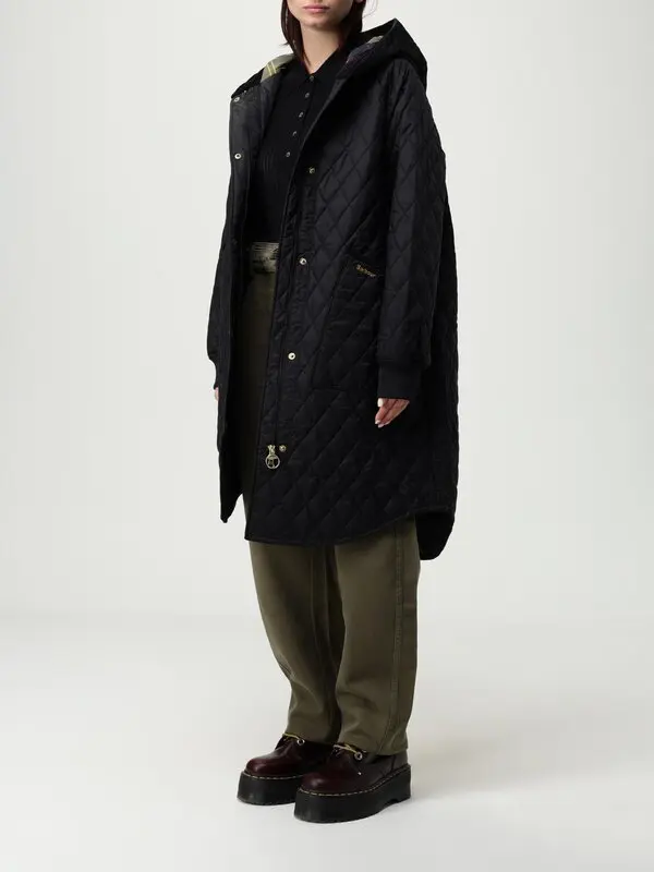 Barbour Quilted Hooded Coat