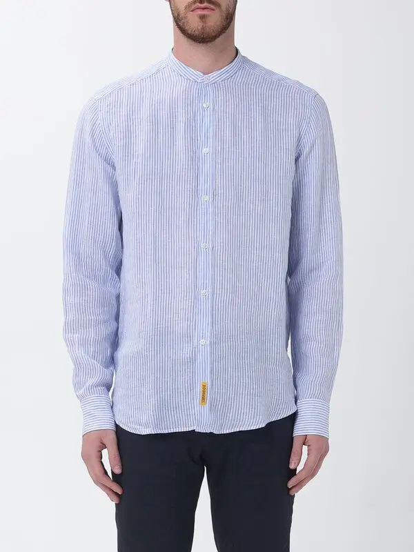 B.D.BAGGIES Basic Cotton Shirt - Sky