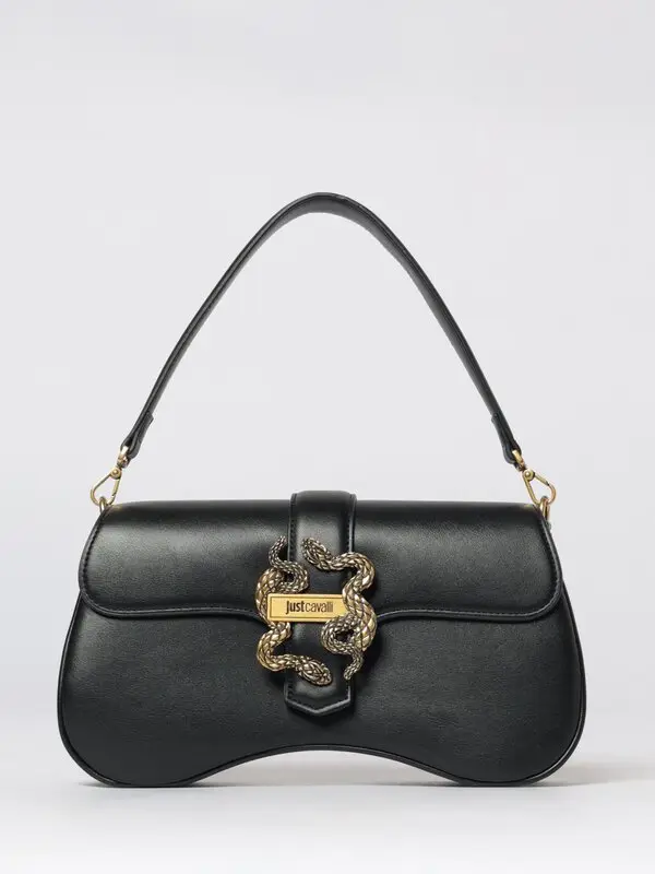 Just Cavalli Synthetic Leather Bag - Black