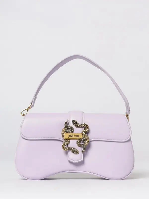 Just Cavalli Synthetic Leather Bag - Lavander