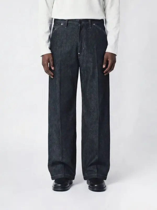 LEMAIRE Wide Leg Cotton Denim Jeans