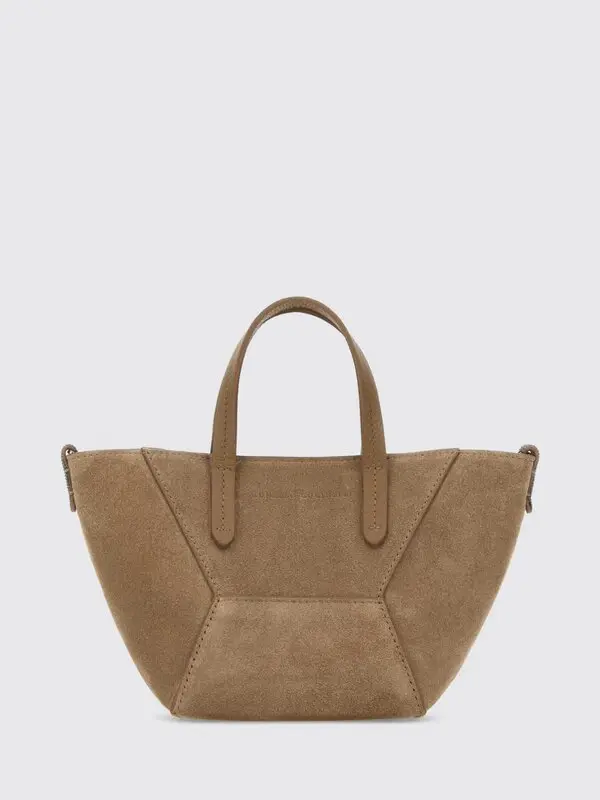 Brunello Cucinelli Bc Duo Suede Tote Bag