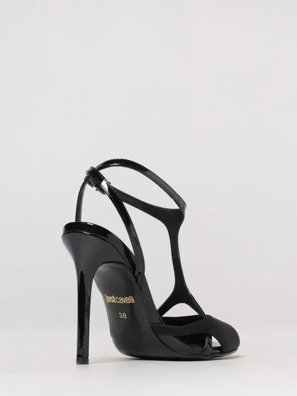 Just Cavalli Satin Sandal