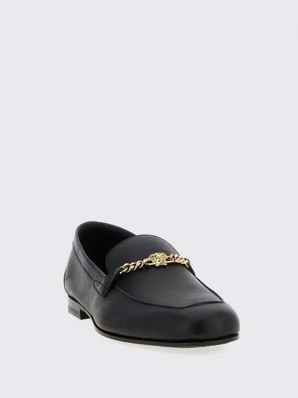 Versace Chain Detail Loafers