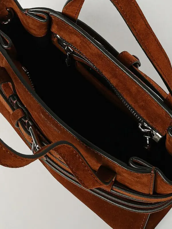 Moschino Suede Handbag