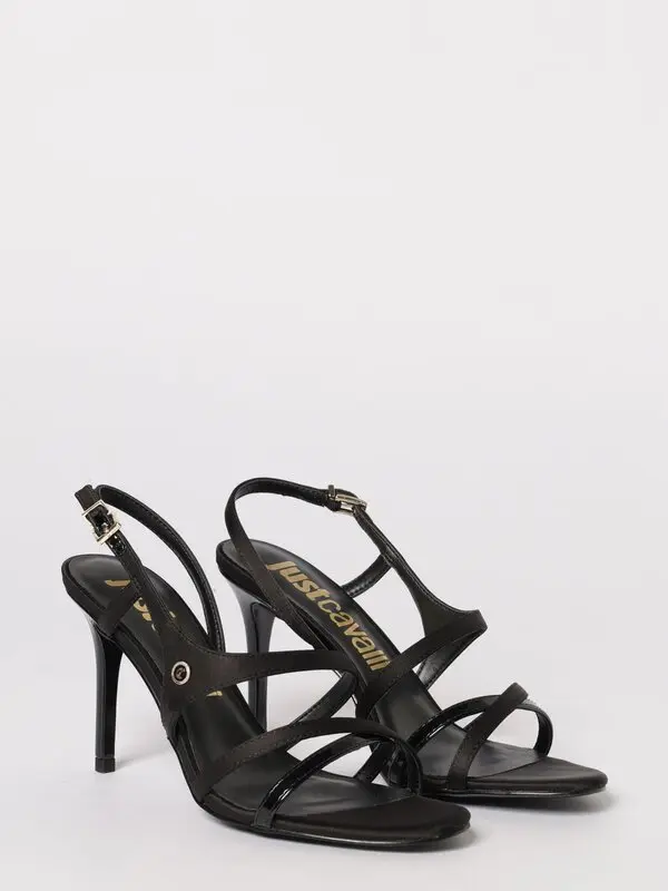 Just Cavalli Satin Sandal