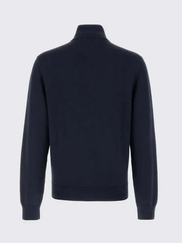 Versace Cotton And Cashmere Cardigan With Logo