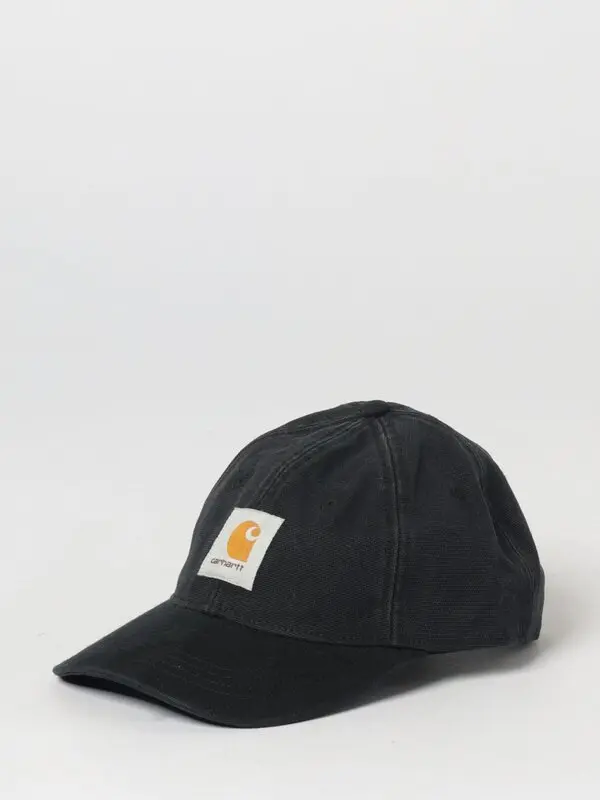 Carhartt Work In Progress Cotton Baseball Cap - Black