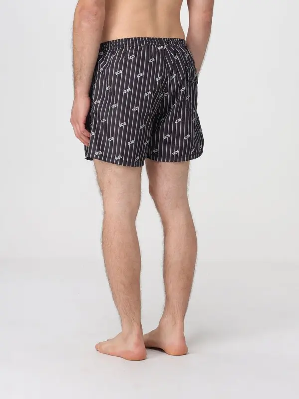 Gcds Printed Polyester Swimsuit - Black
