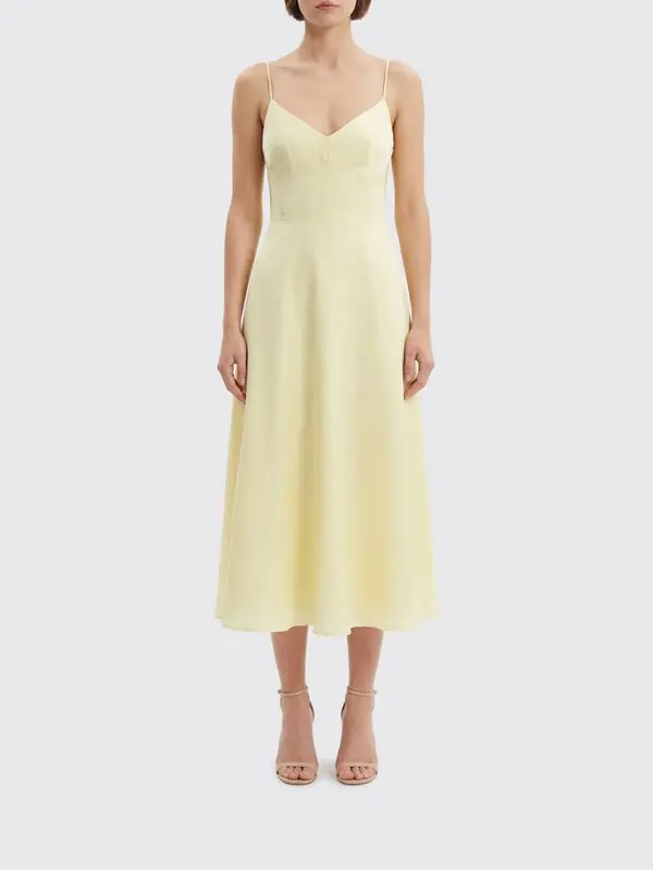 Alberta Ferretti Silk Midi Dress
