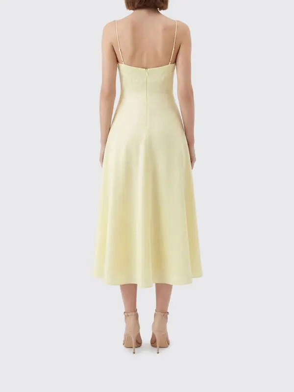 Alberta Ferretti Silk Midi Dress