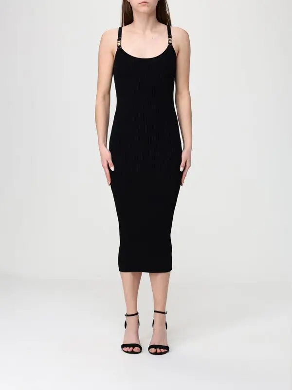 Just Cavalli Stretch Jersey Midi Dress