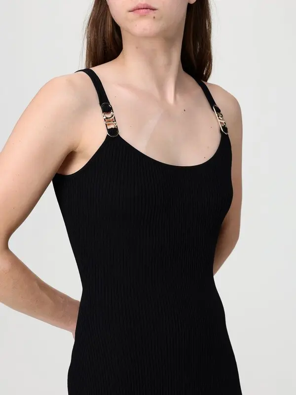 Just Cavalli Stretch Jersey Midi Dress
