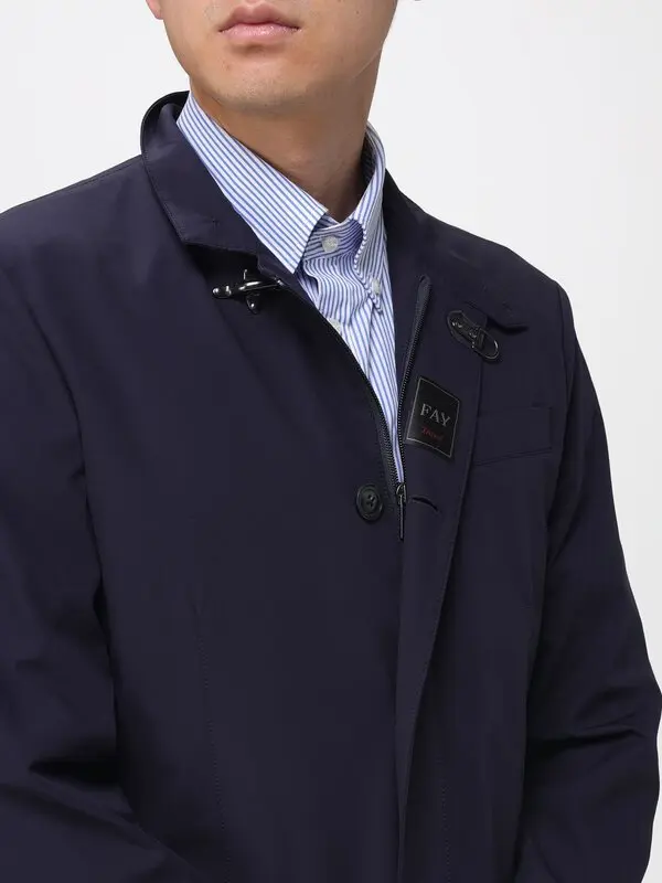 FAY Travel Jacket In Stretch Nylon