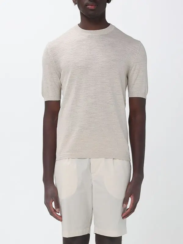 BROOKSFIELD Textured Pullover - Beige
